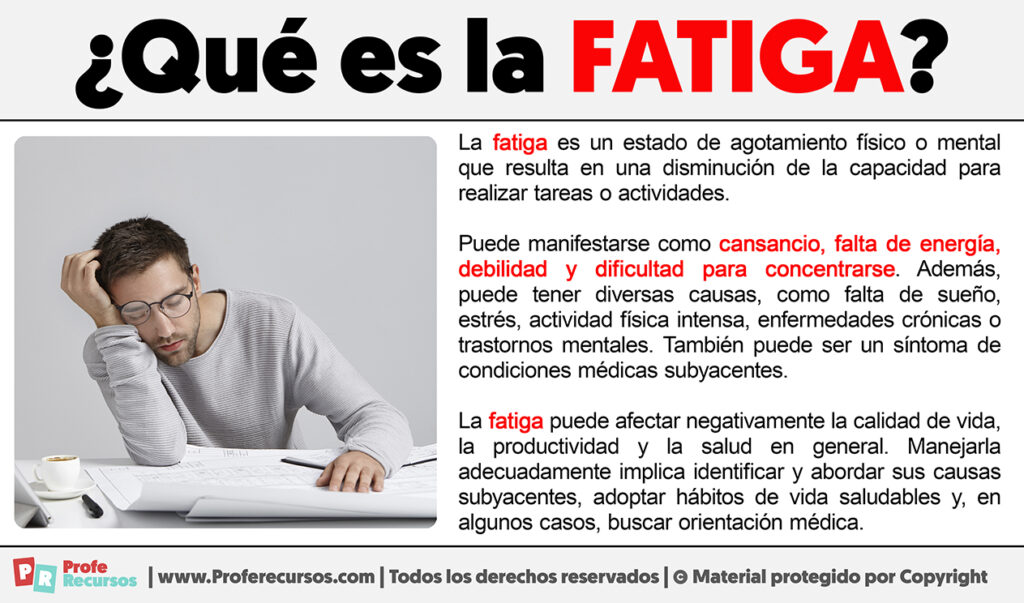 Qué es la Fatiga | Definición de Fatiga