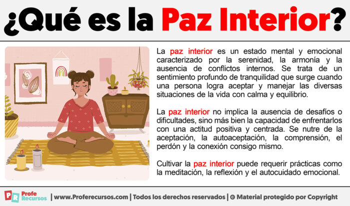 Qué es la Paz Interior