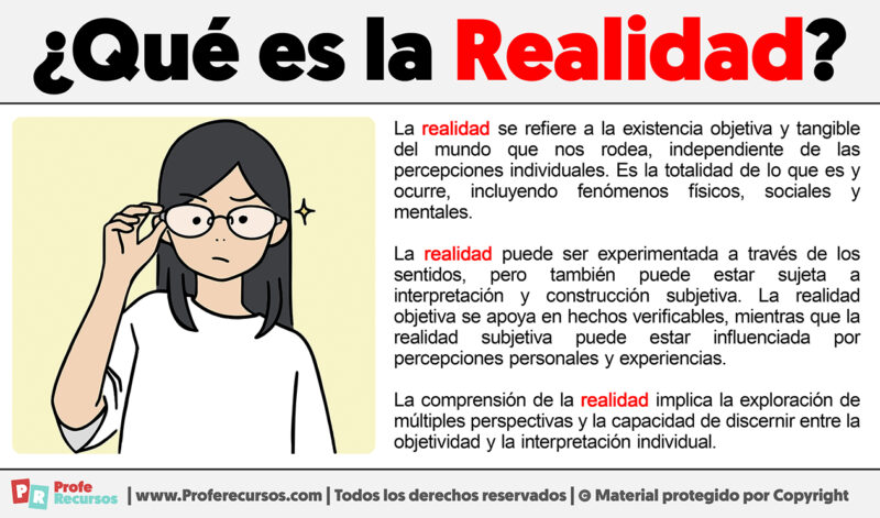 Qué es la Realidad | Definición de Realidad