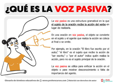 Qué es la Voz Pasiva