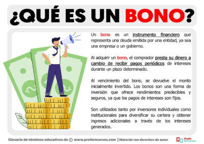 Qué es un Bono | Definición de Bono
