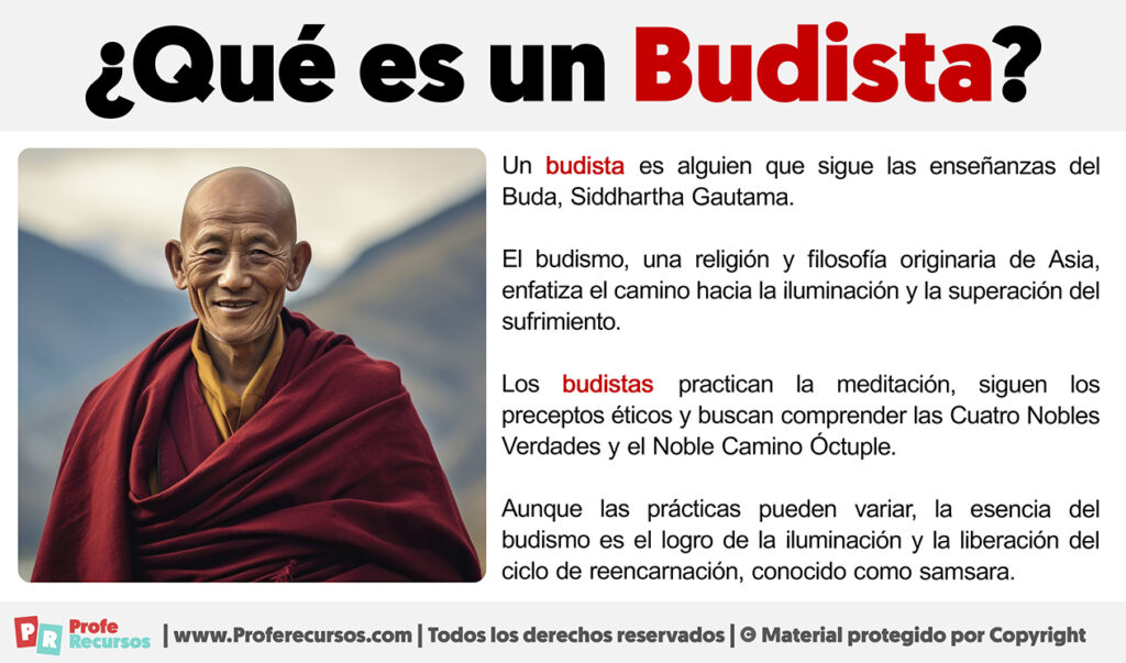 Qué es un Budista