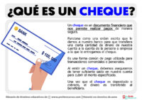 Qué es un Cheque | Definición de Cheque