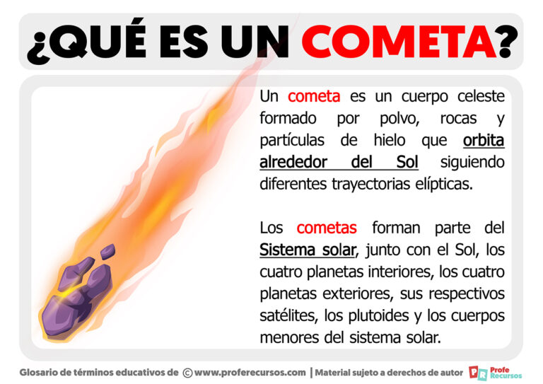 Qué es un Cometa | Definición de Cometa Qué es un Cometa | Definición de Cometa