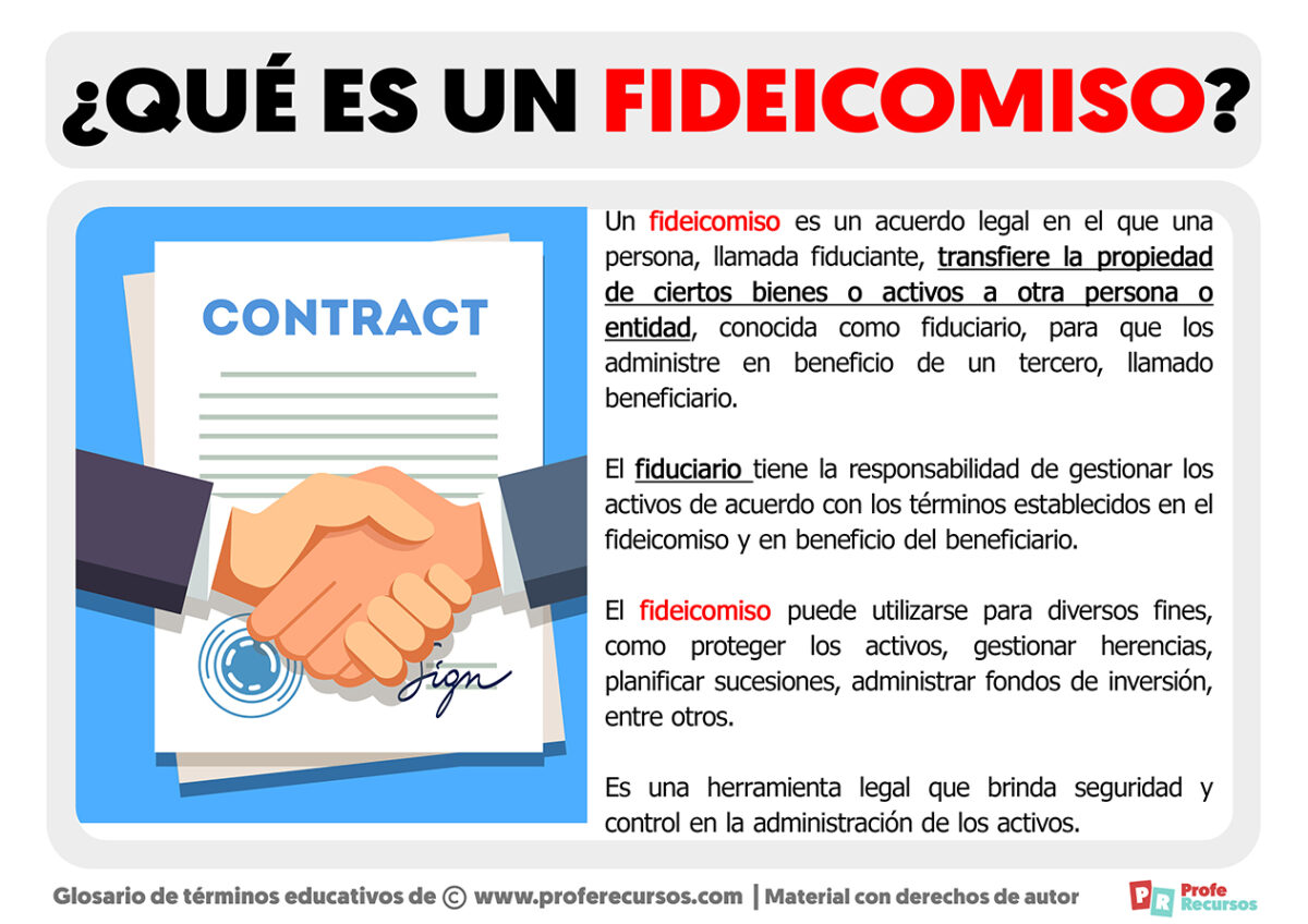 Qué es un Fideicomiso | Definición de Fideicomiso Qué es un Fideicomiso | Definición de Fideicomiso