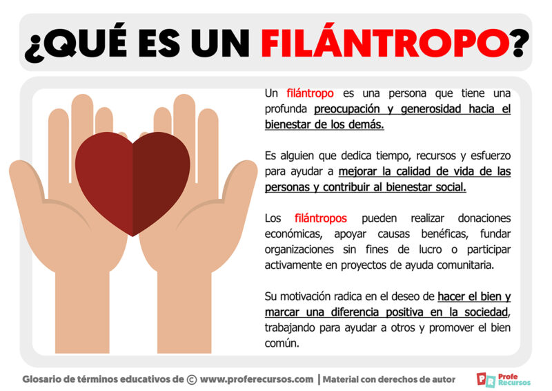 Qué es un Filántropo | Definición de Filántropo