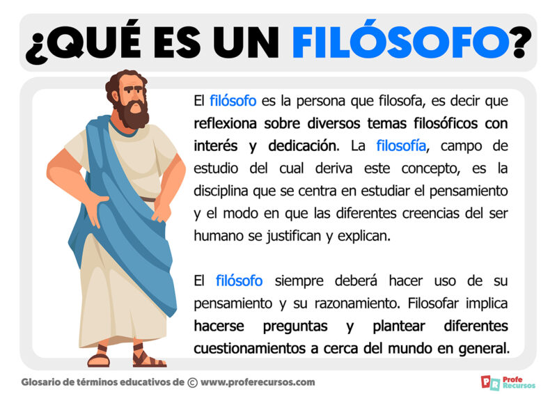 Qué es un Filósofo | Definición de Filósofo Qué es un Filósofo | Definición de Filósofo