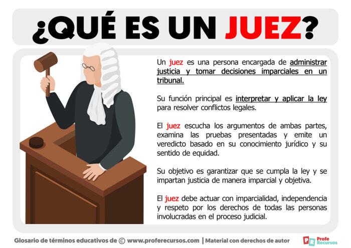 Qué es un Juez | Definición de Juez Qué es un Juez | Definición de Juez