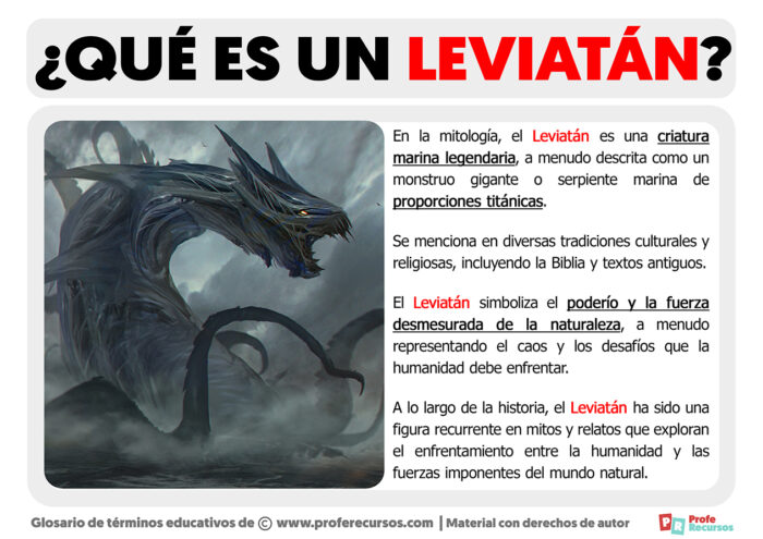 Qué es un Leviatán | Definición de Leviatán