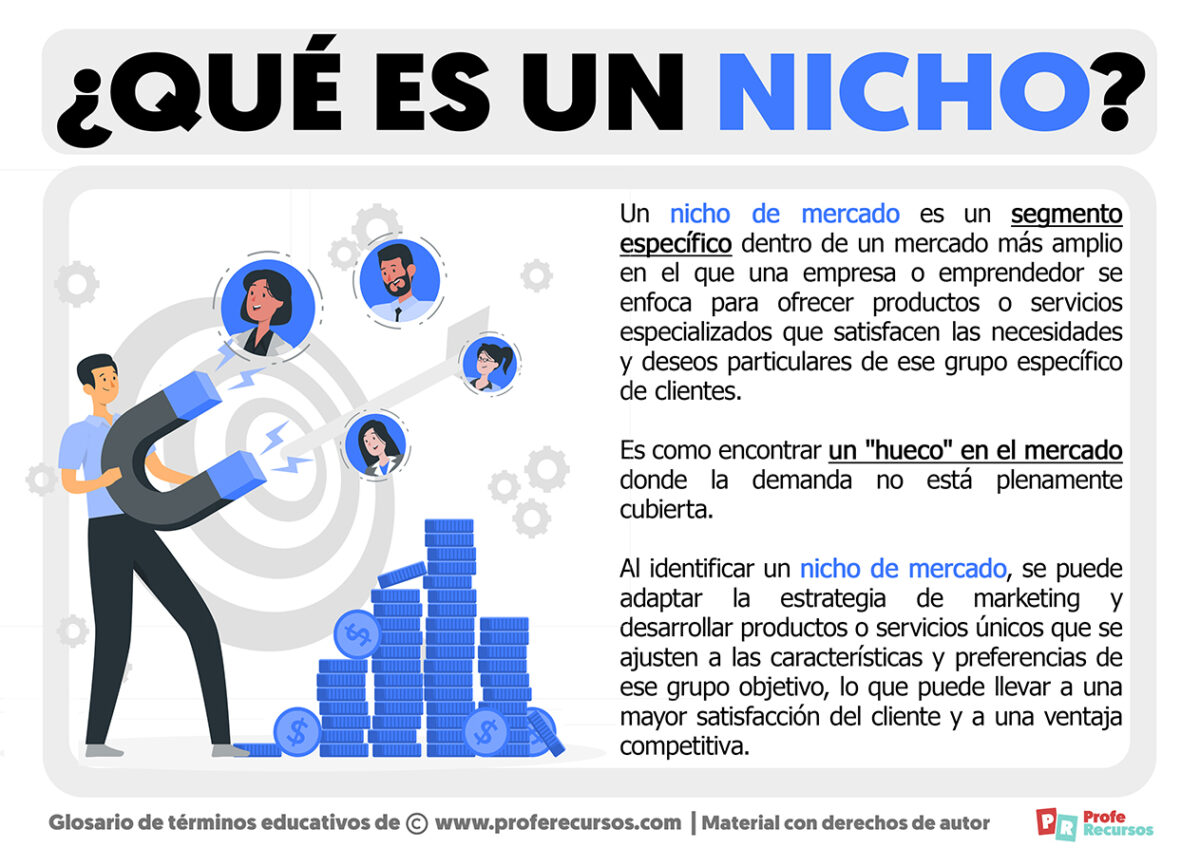 Qué es un Nicho | Definición de Nicho de Mercado