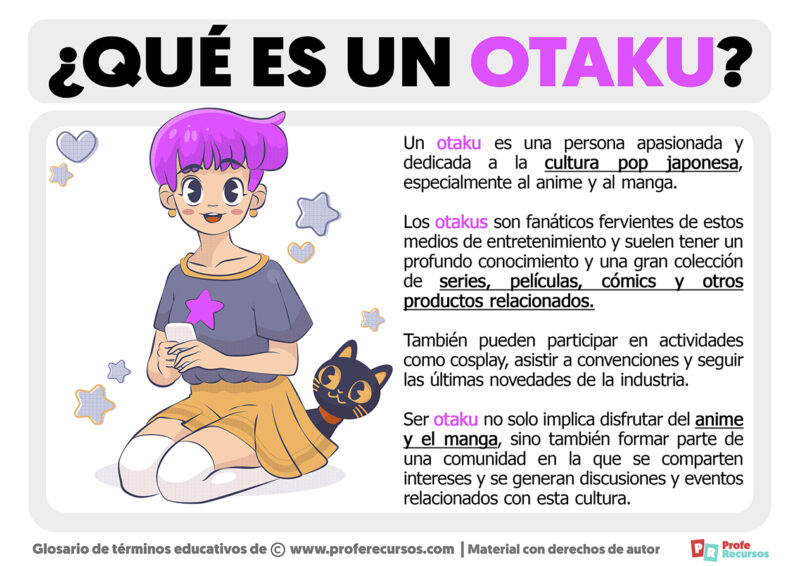 Qué es un Otaku | Definición de Otaku