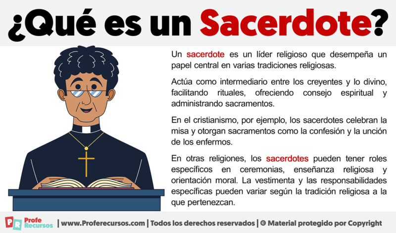 Qué es un Sacerdote | Definición de Sacerdote