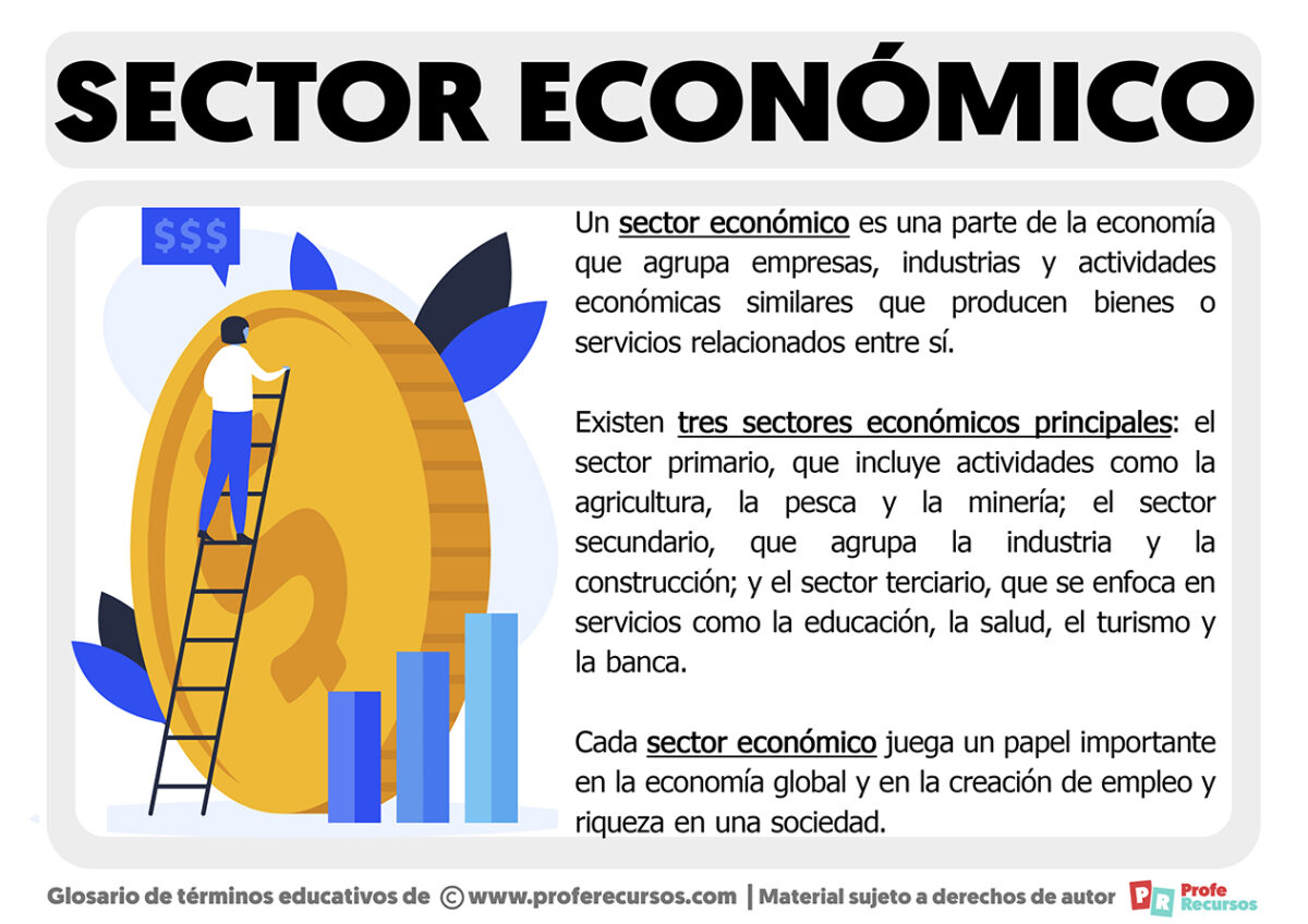 Qué Es Un Sector Económico Definición