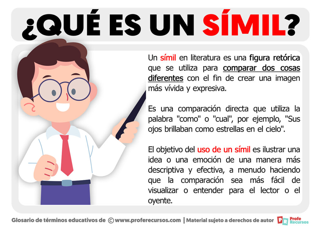 Qué es un Símil | Definición de Símil