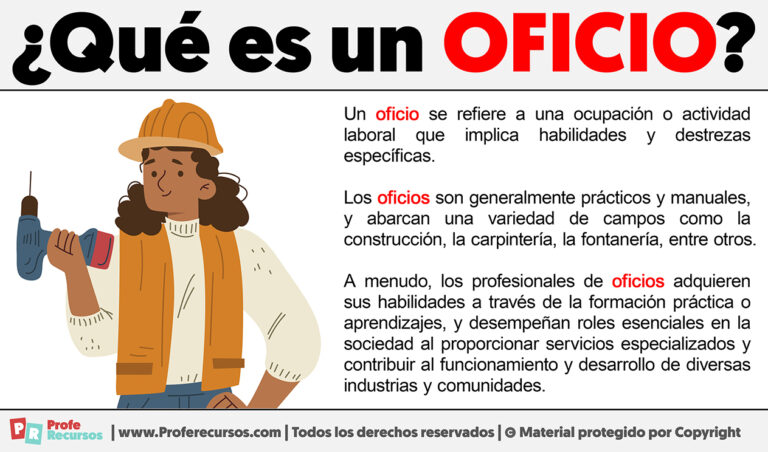 Que es un Oficio | Definición de Oficio
