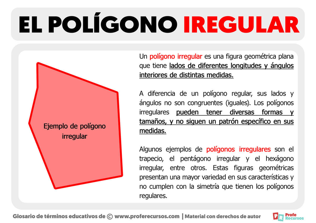 Qué es un Polígono Irregular