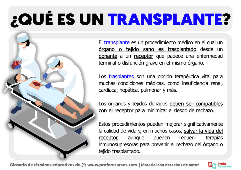 Qué es un Transplante