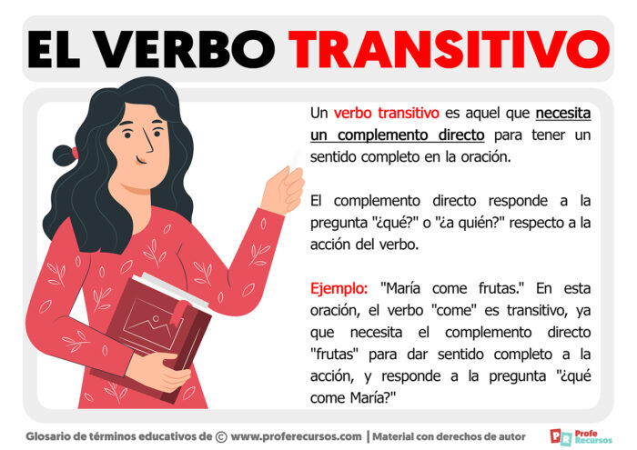 ¿Qué es un Verbo Transitivo?
