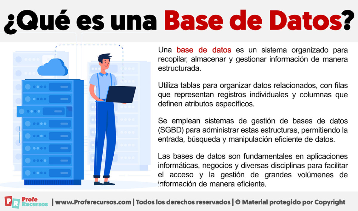 Qué es una Base de Datos Qué es una Base de Datos