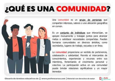 Qué es una Comunidad | Definición de Comunidad