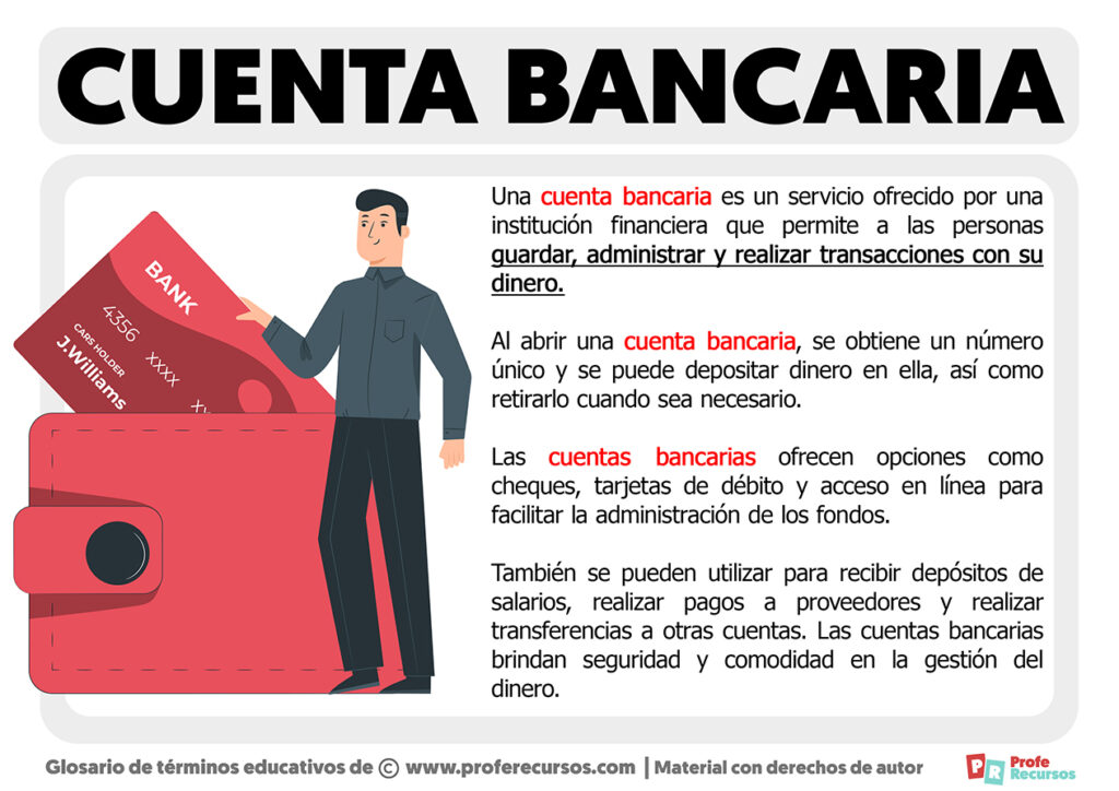 Qué es una Cuenta Bancaria