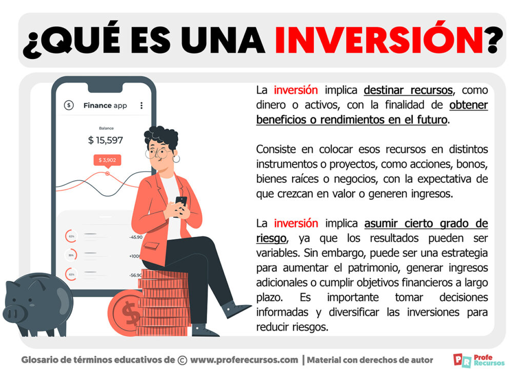 Qué es una Inversión | Definición de Inversión