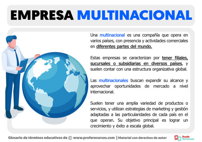 Qué es una Multinacional | Empresa Multinacional
