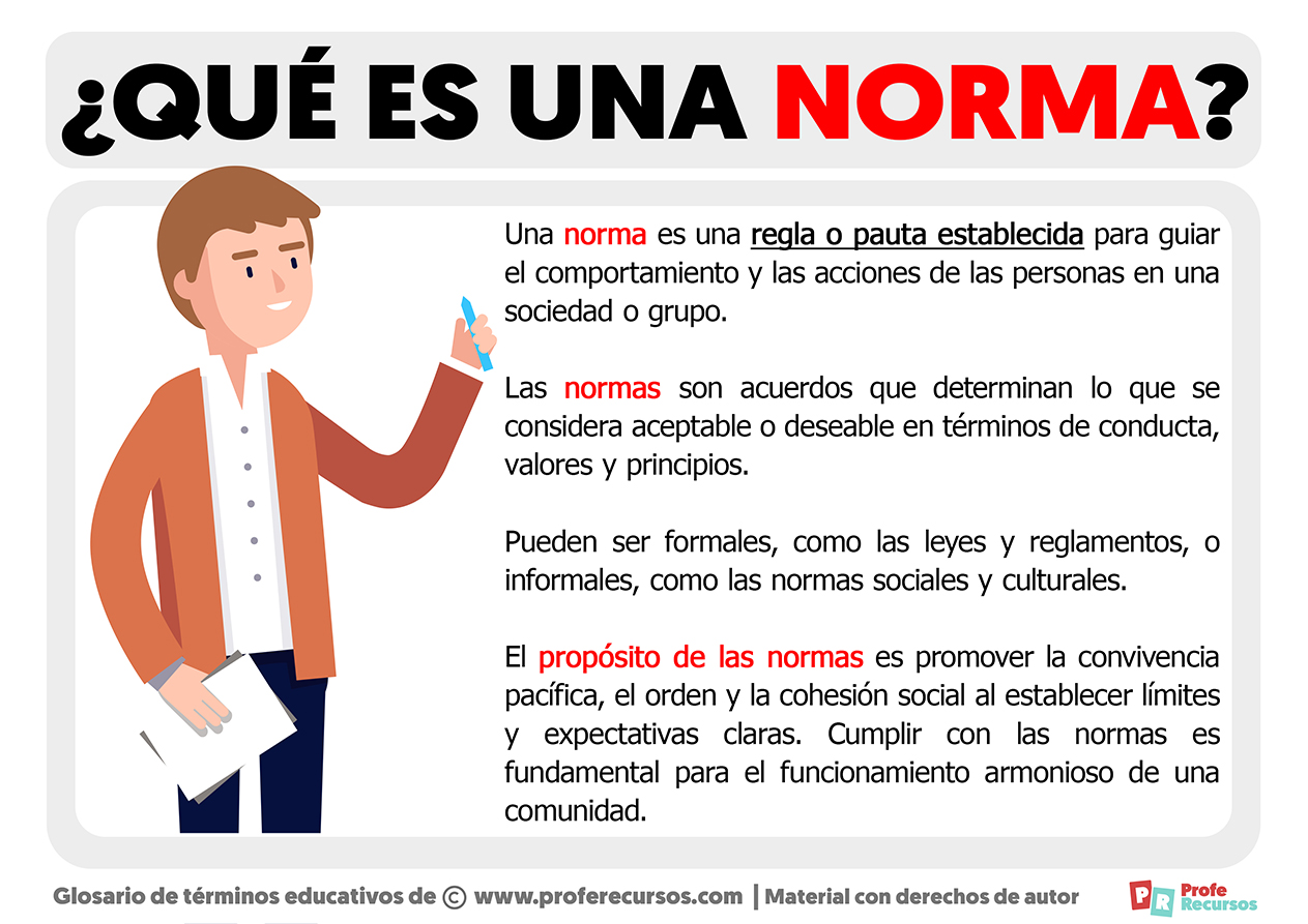 Qu Es Una Norma Qu Es Una Norma