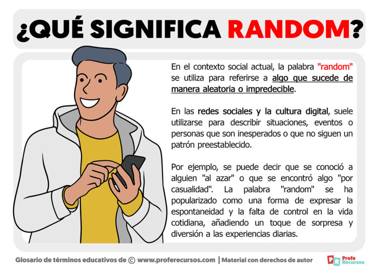 ¿Qué significa Random?