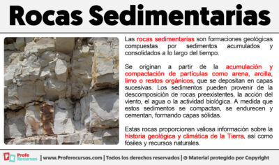 Qué son las Rocas Sedimentarias