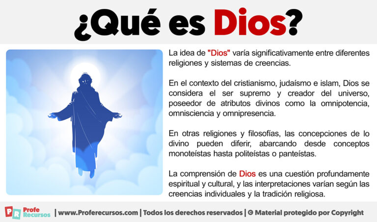 Quién es Dios | Concepto de Dios