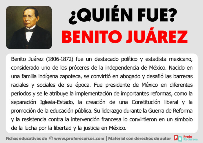 ¿Quién fue Benito Juárez?