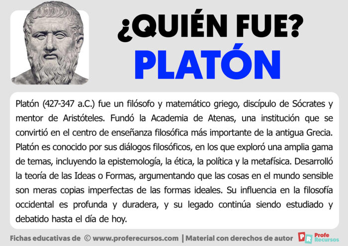 ¿Quién fue Platón?
