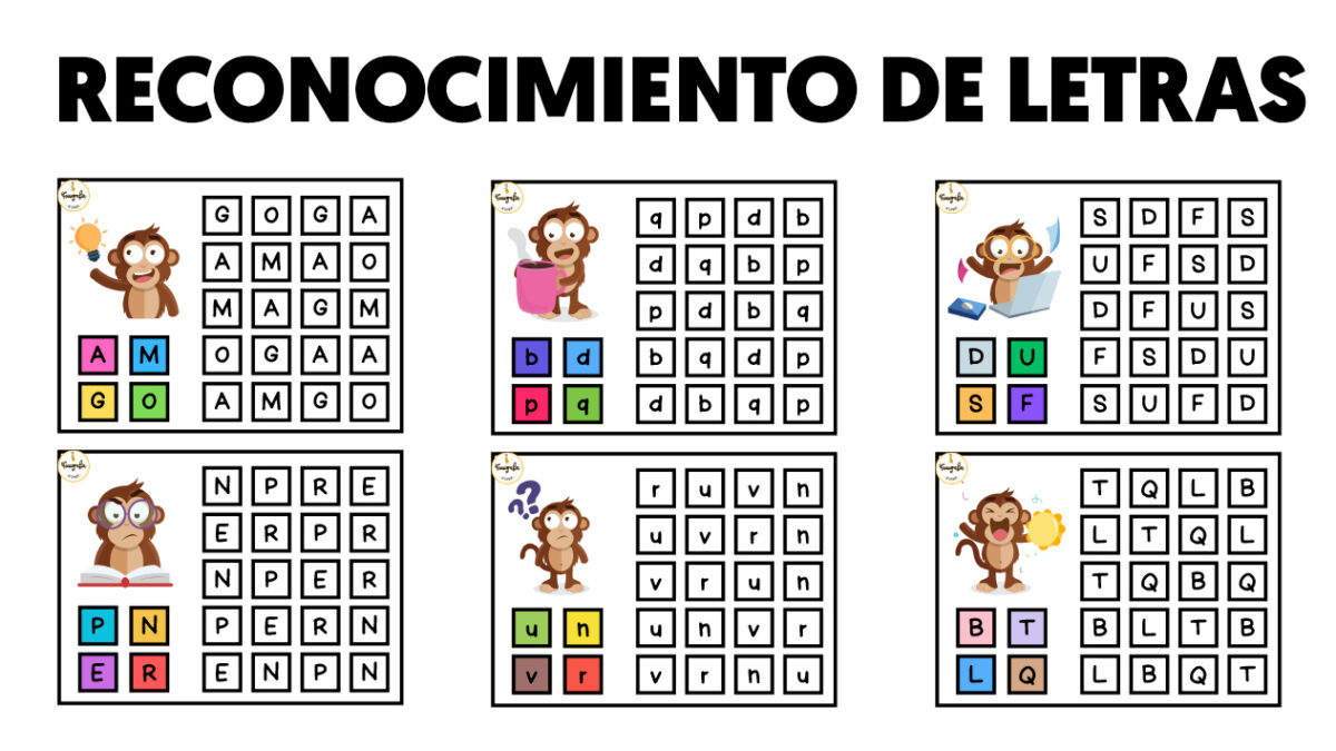 Actividad para Reconocimiento de Letras