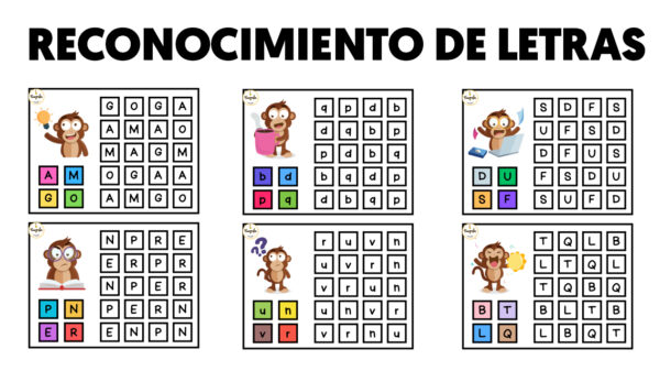 Actividad para Reconocimiento de Letras