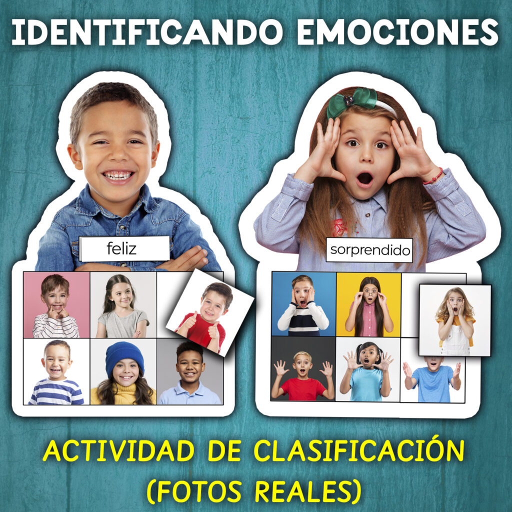 Actividad para Identificar las Emociones y Sentimientos