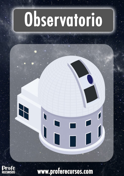 Tarjetas de Vocabulario (El Espacio y Universo)