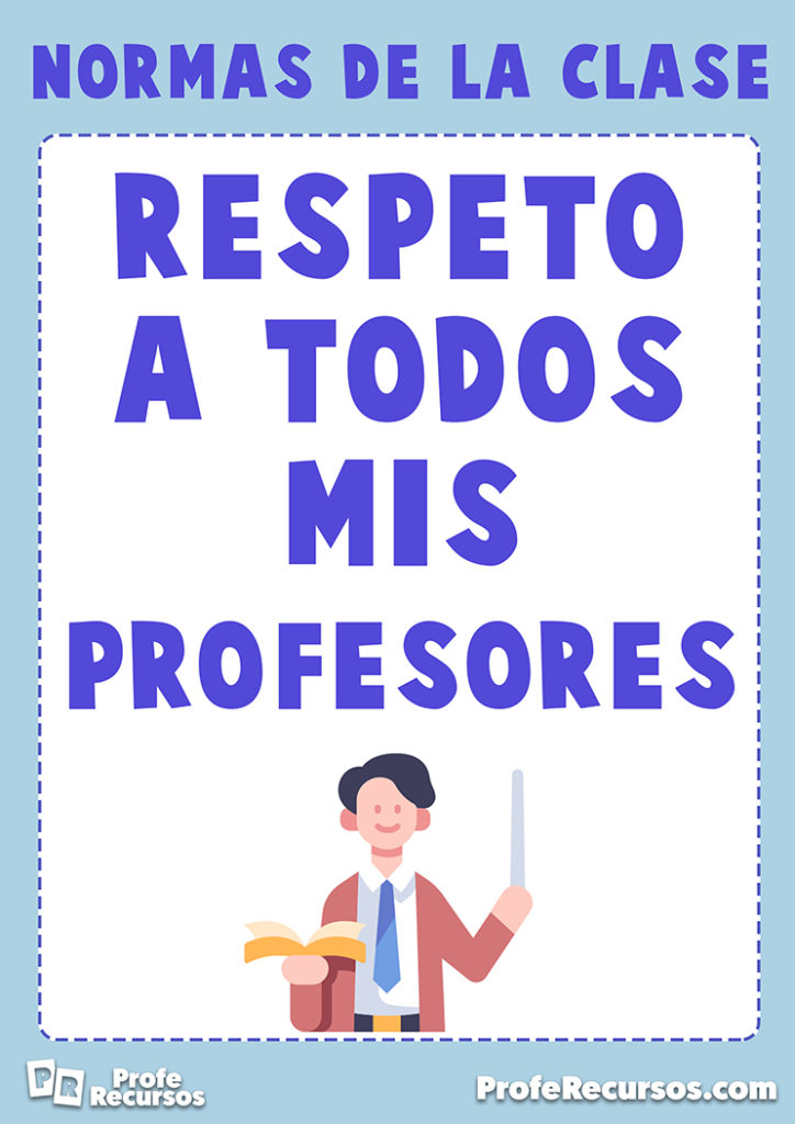 Normas de convivencia en el aula | Reglas de clase para Primaria