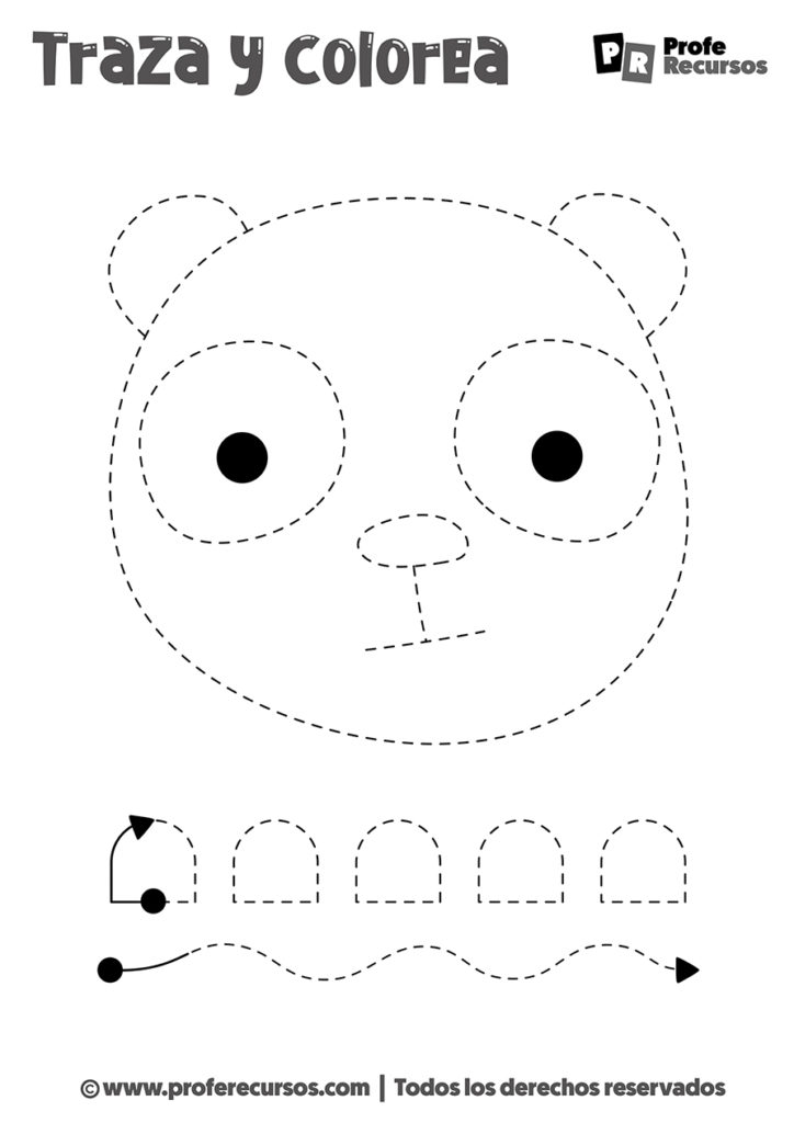 Dibujos para repasar | Fichas de Dibujos con Puntos y Lineas