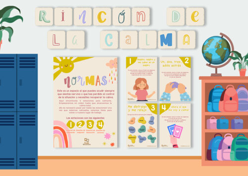 Rincón de la Calma para Aula de Infantil y Primaria