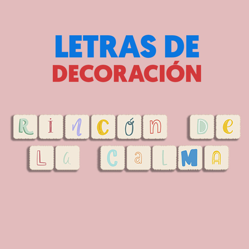 Rincón de la Calma | Decoración para el Aula Rincón de la Calma | Decoración para el Aula