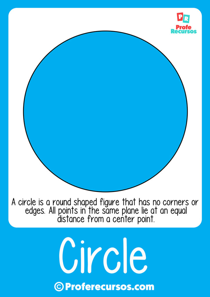 Formas Geometricas en Inglés para Niños | Flashcards