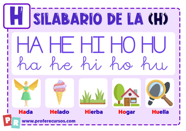 Silabario para niños de Educación Infantil y Primaria [Para Imprimir ]