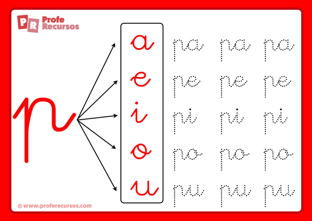 Sílabas con P | Sílabas con la Letra P