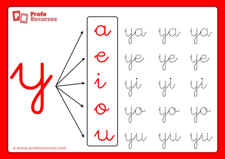 Sílabas con Y | Sílabas con la Letra Y
