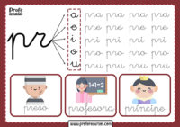 Sílabas Trabadas con (Pr) Pra Pre Pri Pro Pru | Palabras con Pr