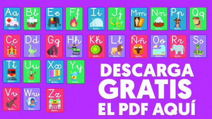 Tarjetas del Abecedario para niños con Imágenes