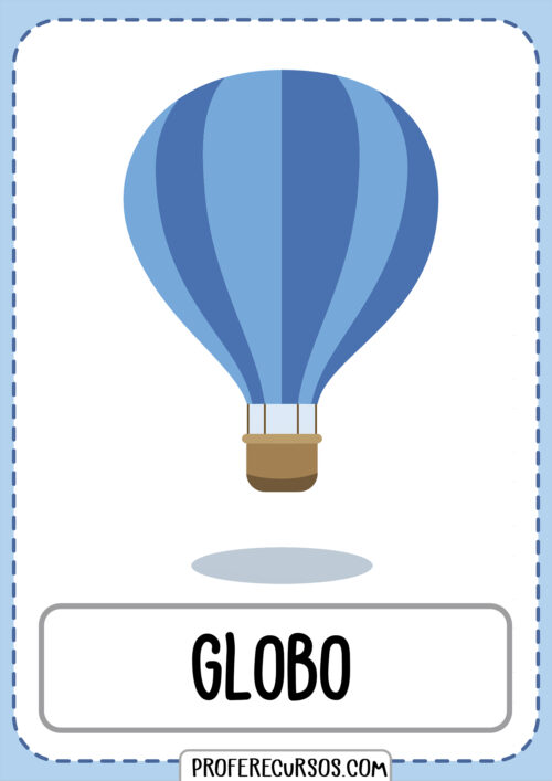 Tarjetas de Vocabulario de Medios de Transporte (Español e Inglés)