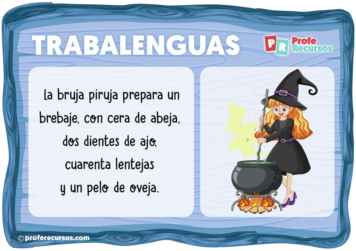 Trabalenguas Cortos Para Niños | SUPER PACK para IMPRIMIR