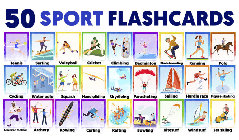 Vocabulario de LOS DEPORTES en INGLÉS | Sports Vocabulary